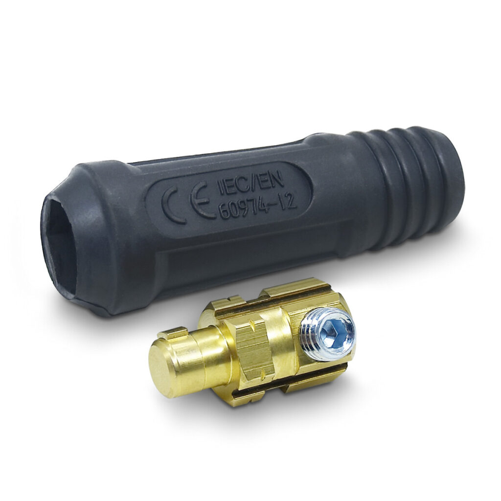 Techweld Male & Female Welding Cable Connectors - JNT Tools